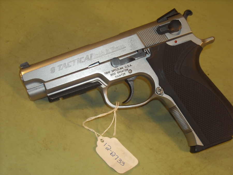 Smith & Wesson 5906 Tactical 9mm For Sale at GunAuction.com - 11609853