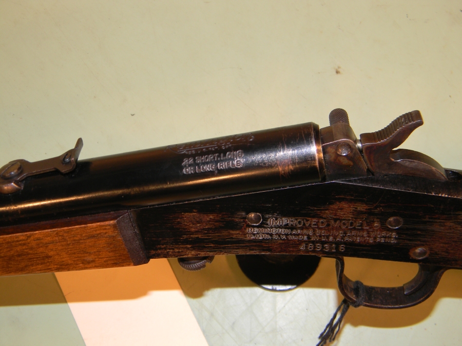 Remington Improved Model 6 Cal 22 C&R Ok For Sale at GunAuction.com ...