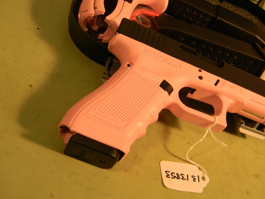 Glock 17 Gen4 Custom Pink 9mm New In Box For Sale at GunAuction.com ...