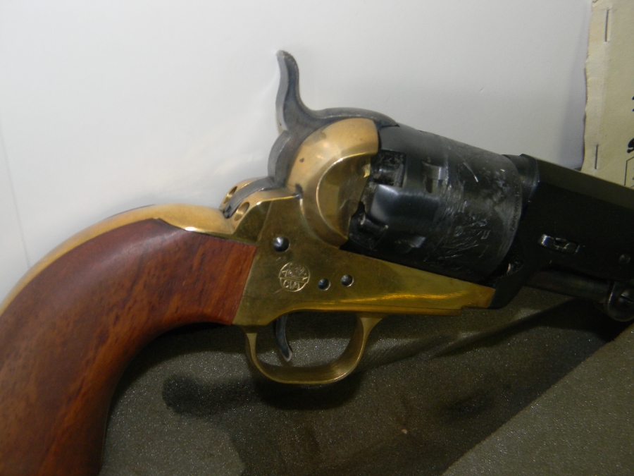 Cva 1851 Colt Navy 36cal W/Box Powder Flask For Sale at GunAuction.com ...