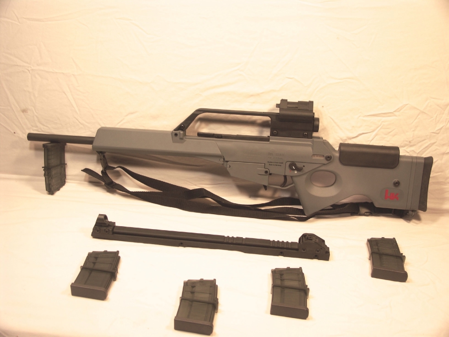 H&K Sl8-1, W/G36 Dual Optic Battle Sight For Sale at GunAuction.com ...