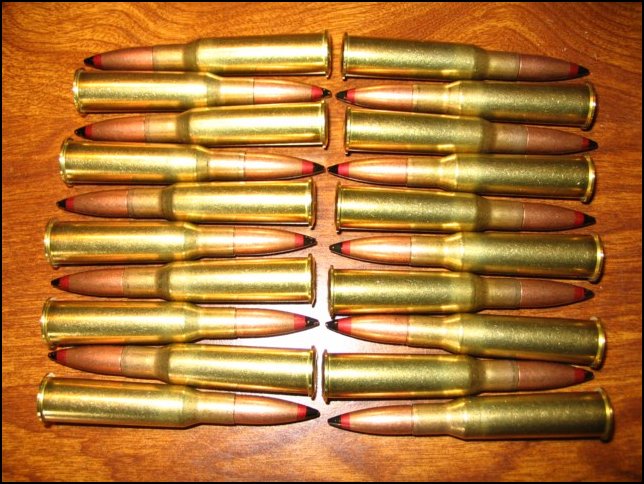 20 7.62X54R Armor Piercing Incendiary API Ammo