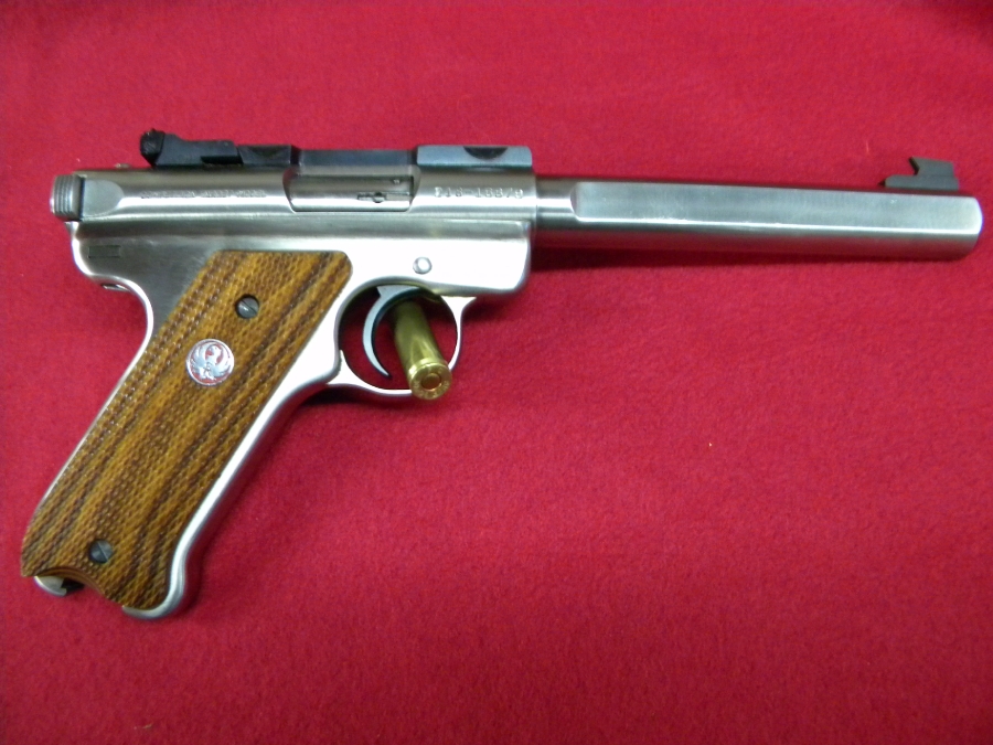 Sturm, Ruger & Co. Ruger Slab Side Target .22 Lr Stainless Steel For ...