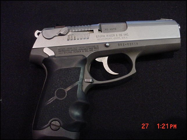 Sturm, Ruger & Co. Ruger P94 Stainless 40 Cal Hi-Cap Mag. No Reserve ...