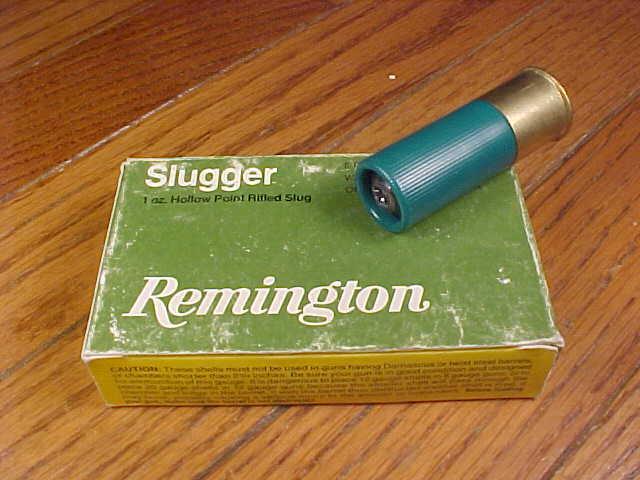 Box of Remington Slugger 12 Gauge Rifled Slugs
