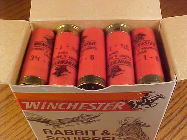 Box Winchester Rabbit & Squirrel 12 Gauge 6 Shot For Sale at GunAuction ...