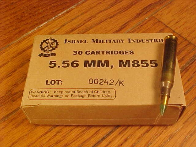 Box (30 Rds) Imi 5.56mm/.223 M855 Penetrator For Sale at GunAuction.com ...