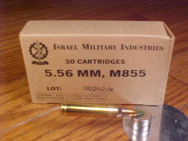 Box (30 Rds) Imi 5.56mm/.223 M855 Penetrator For Sale at GunAuction.com ...
