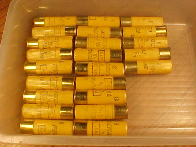 23 Rounds Federal 20 Gauge 8 Shot For Sale at GunAuction.com - 10801187