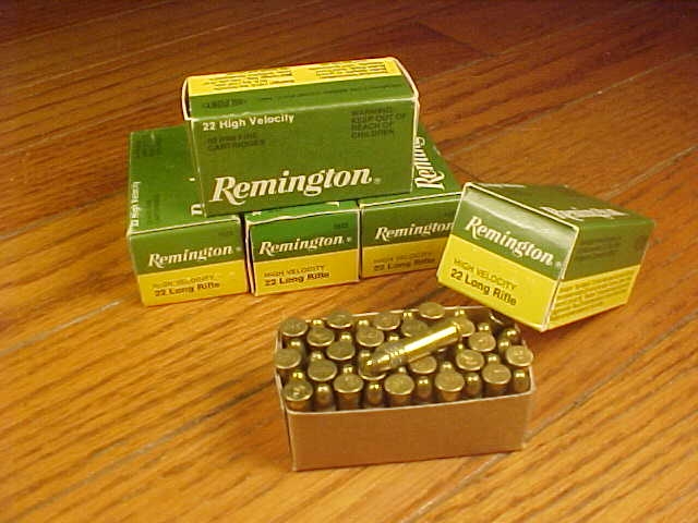 5 Boxes Of Remington Golden Bullet .22 Long Rifle For Sale at ...