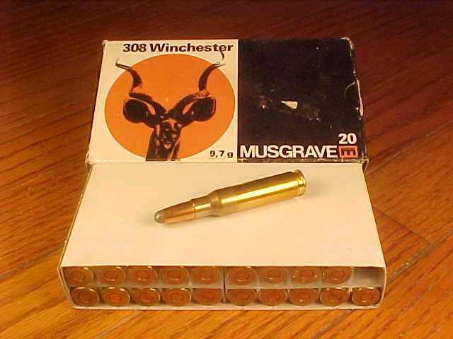 Box Of Musgrave/Pmp .308 Win. Jktd. Soft Point For Sale at GunAuction ...