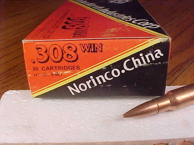 Box Of Norinco .308 Win. Full Metal Jacket For Sale at GunAuction.com ...