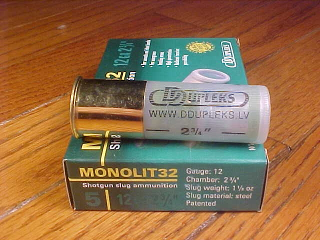 Box Of Ddupleks 12 Ga. Monolit32 Steel Slugs For Sale at GunAuction.com ...