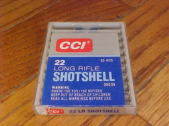 Package Cci .22 Long Rifle Shotshell Cartridges For Sale at GunAuction ...