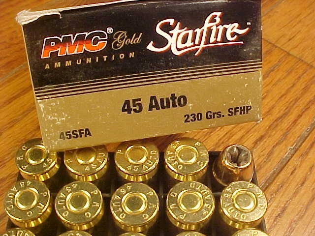 Box Of Pmc Starfire .45 Auto. Jktd. Hollow Point For Sale at GunAuction ...