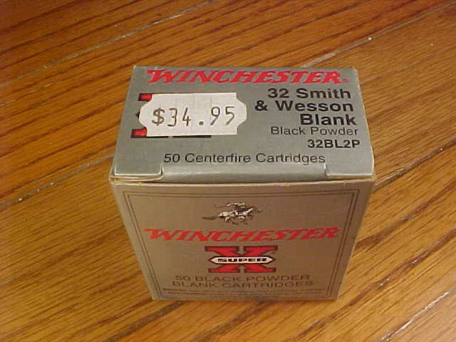 Box Of Winchester .32 S&W Black Powder Blanks For Sale at GunAuction ...