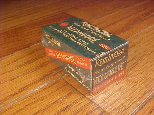 Older Box Remington Kleanbore .22 Long Rifle For Sale at GunAuction.com ...