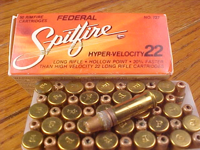 Box Federal Spitfire Hyper 22 Lr Hollow Point For Sale at GunAuction ...