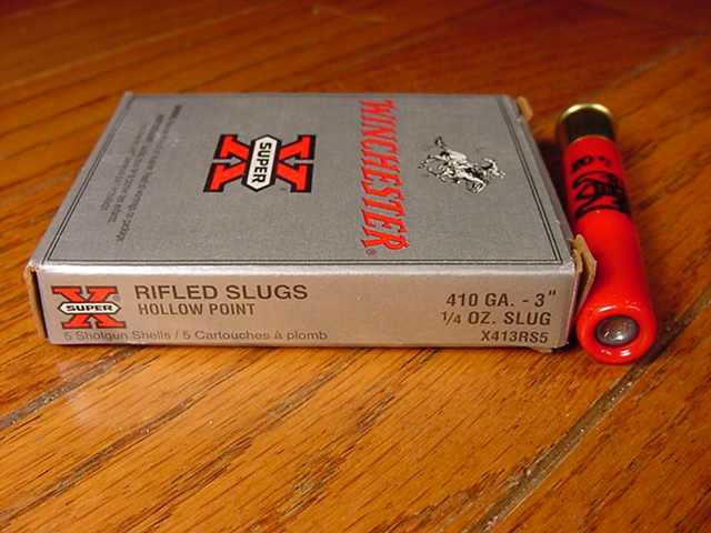 Box Of Winchester .410 Gauge 3 Inch Hp Rifled Slug .410 Ga For Sale at ...