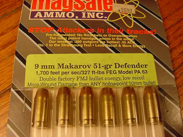 Package of MagSafe 9mm Makarov Defender HP - Picture 2