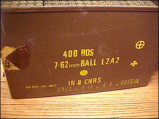 400 Rds. British .308 L2a2 Ball In Ammo Can For Sale at GunAuction.com ...