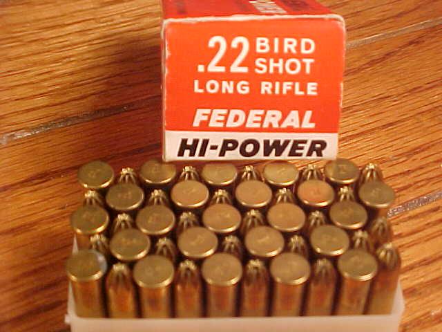 Box Of 50 Rds Fed Hi-Power .22 Lr Bird Shot For Sale at GunAuction.com ...