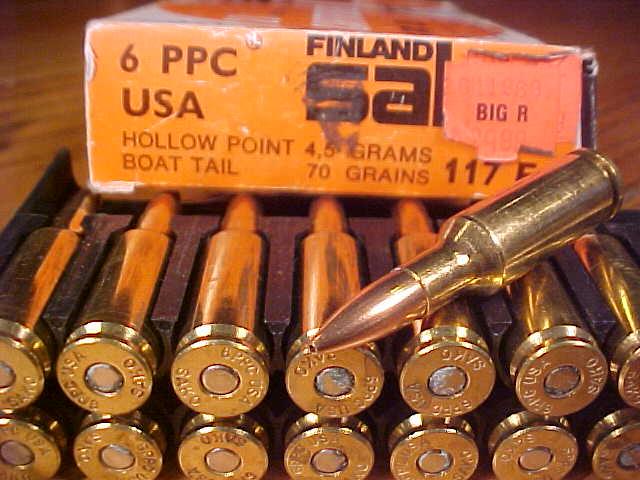 Box Of Sako/Valmet 6 Ppc Usa Boattail Hollow Point For Sale at ...