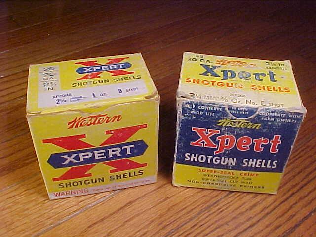 Older Box Western 20 Ga Paper Shotgun Shells For Sale at GunAuction.com ...