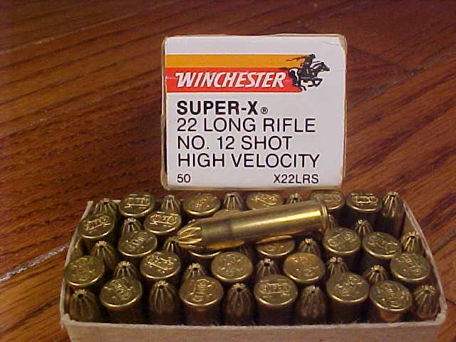 Box Of Win Super-X .22 Lr No. 12 Shot Cartridge For Sale at GunAuction ...