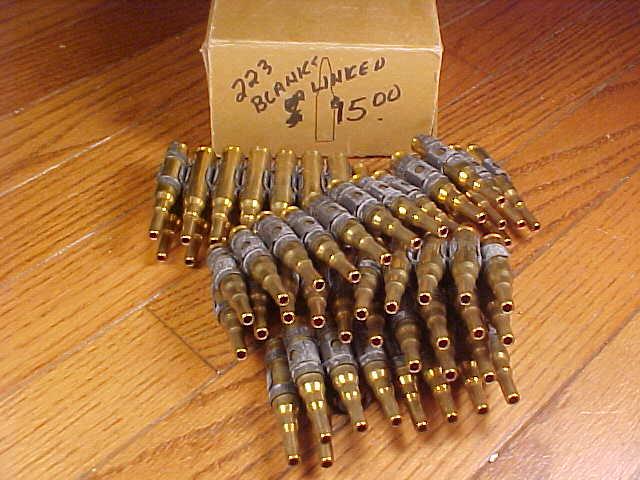 58 Rounds Of Usgi .308 Blanks On M60 Links For Sale at GunAuction.com ...