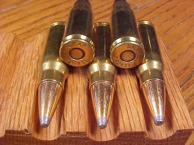 11 Rounds Of 7.92x33 Semi-Jacketed Soft Point For Sale at GunAuction ...