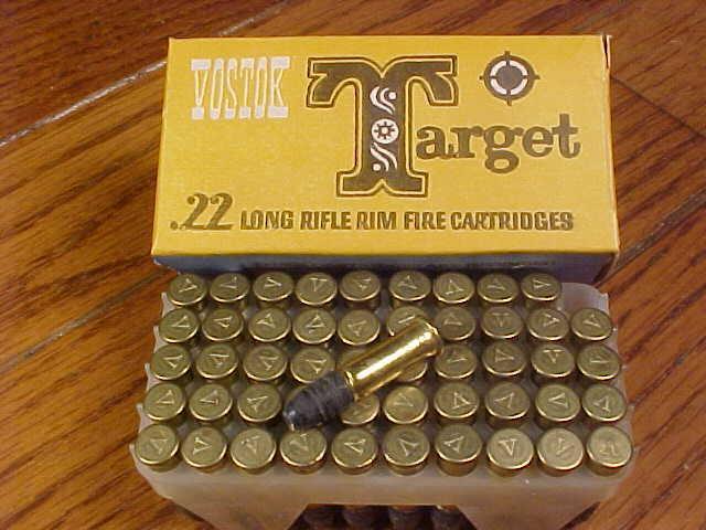 Box Of Russian Vostok Target .22 Long Rifle For Sale at GunAuction.com ...