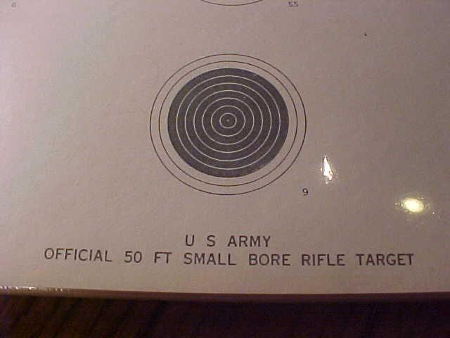 Pack Of 50 Us Army Rifle Small Bore Targets For Sale at GunAuction.com ...