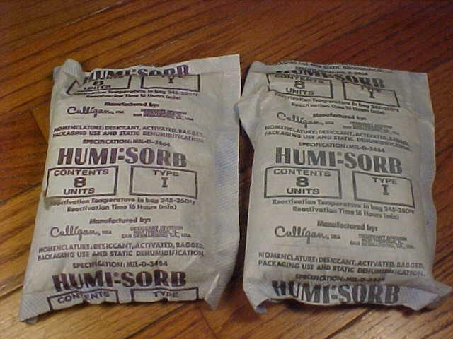 2 Humi-Sorb Dehumidification Desiccant Packs For Sale at GunAuction.com ...