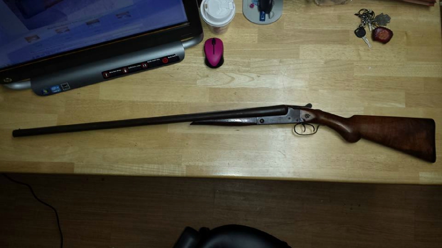 J. STEVENS ARMS & TOOL CO. Vintage Model 335 12 GA Double Barrel Shotgun 30