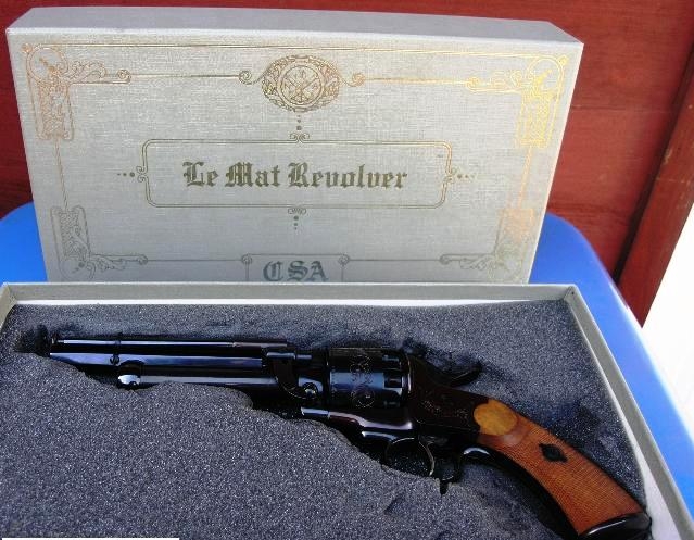 Le Mat Revolver .44 Caliber / .65 Cal / Lemat For Sale at GunAuction ...