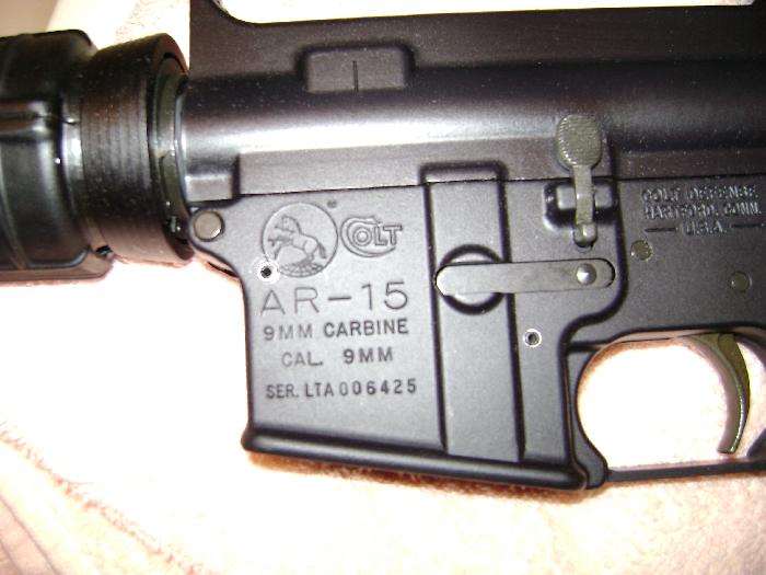 Colt Nib 6450 Ar-15 9mm For Sale at GunAuction.com - 8484520