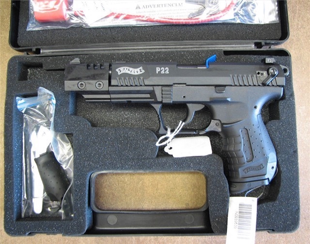 Walther Nib P22 5` Target With 3.4` Extra Barrel For Sale at GunAuction ...