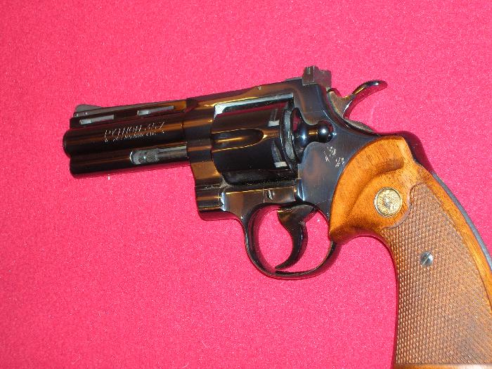 Colt 1965 Python 357 Mag--4'-- Blue With Box For Sale at GunAuction.com ...