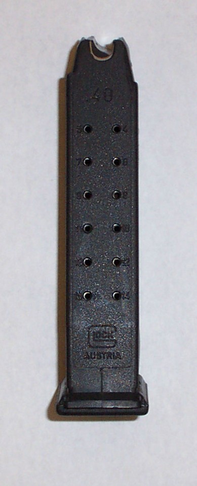 Glock 22 .40 Cal Factory High Capacity Magazine For Sale at GunAuction ...