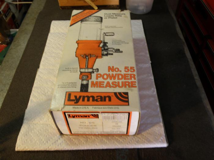 Lyman 55 Powder Measure For Sale at GunAuction.com - 10028048