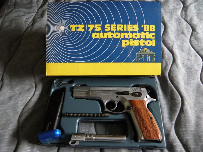 F.I.E. F.I.E Tz-75 Series 88 9mm Semi Auto Pistol Only For Sale at ...