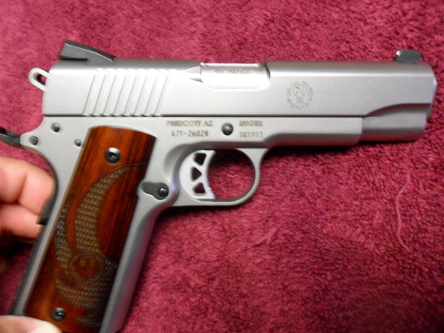 Ruger Sr1911 Commander Custom Upgrades Nib For Sale at GunAuction.com ...