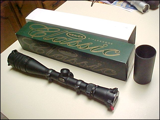 Weaver Classic V24 Target Scope W/Leupold For Sale at GunAuction.com ...