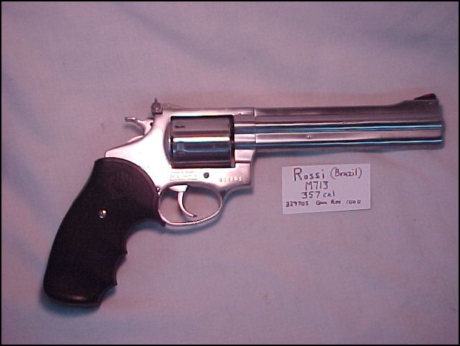 Rossi, Amadeo Rossi M713, 357cal,Brasil Interarms Alexander,Va. For ...