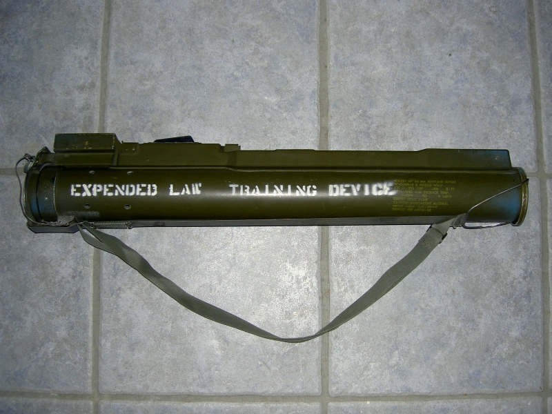 Laws Rocket Launcher Expended / Training Device For Sale at GunAuction ...