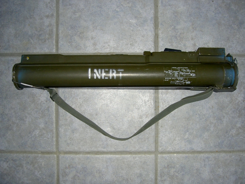 Laws Rocket Launcher Expended / Training Device For Sale at GunAuction ...