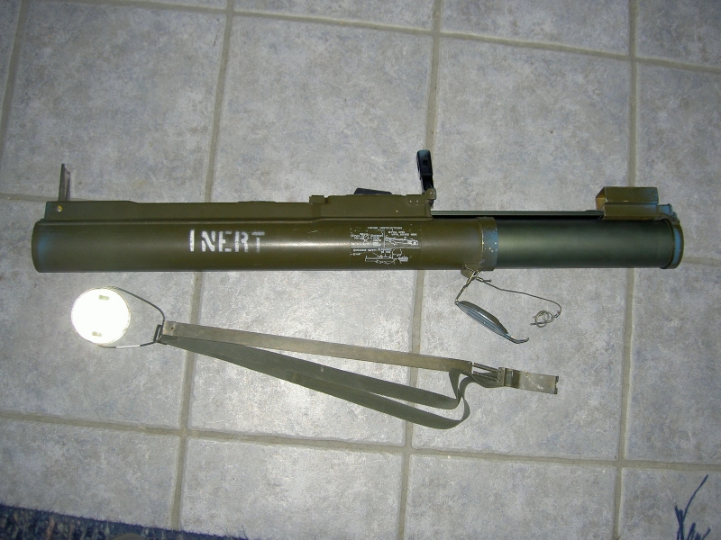 Laws Rocket Launcher Expended / Training Device For Sale at GunAuction ...