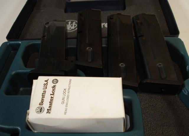 Beretta Mini Cougar 8045 45 Cal 4 Mags Absolutly Gorgeous Find No Rsv ...