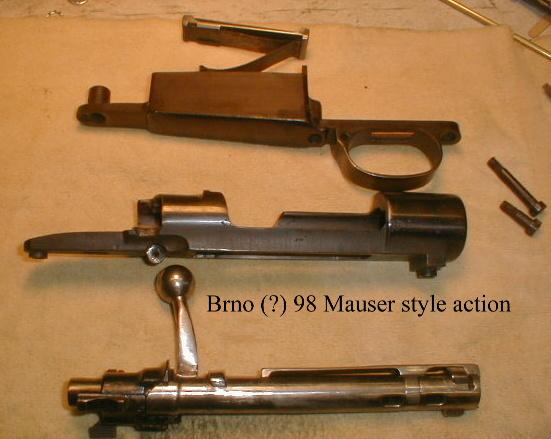 Brno() () 98 Mauser Style Bolt Action- Action Only For Sale at ...